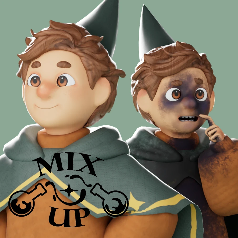 ArtStation - Mix Up - Gulliver | Character 3D Model