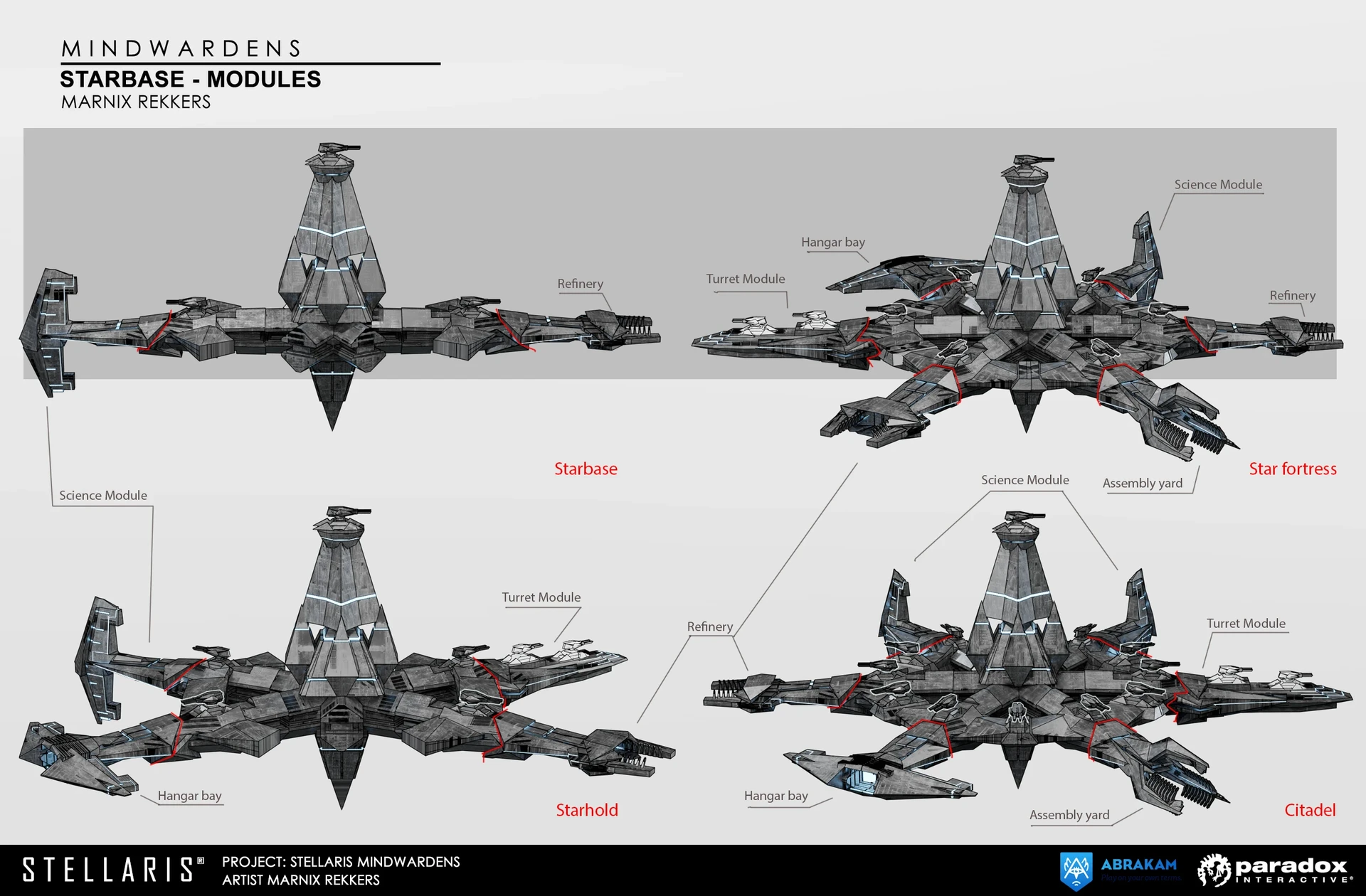ArtStation - Stellaris Mindwardens Starbase