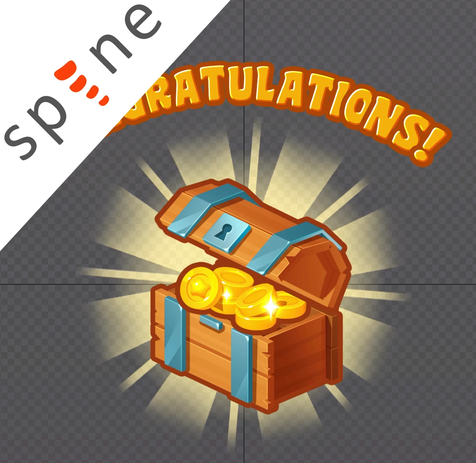 ArtStation - Esoteric Spine Animation - Win Chest