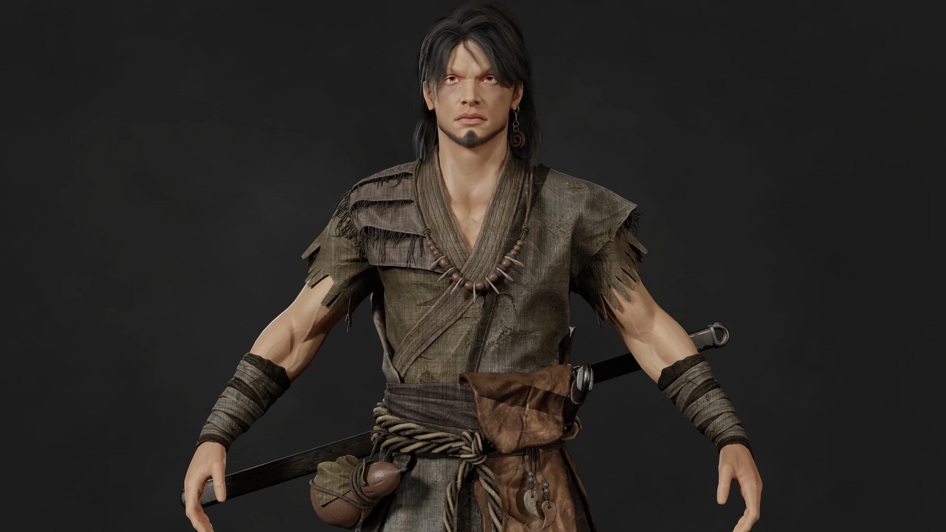 ArtStation - Nameless Samurai