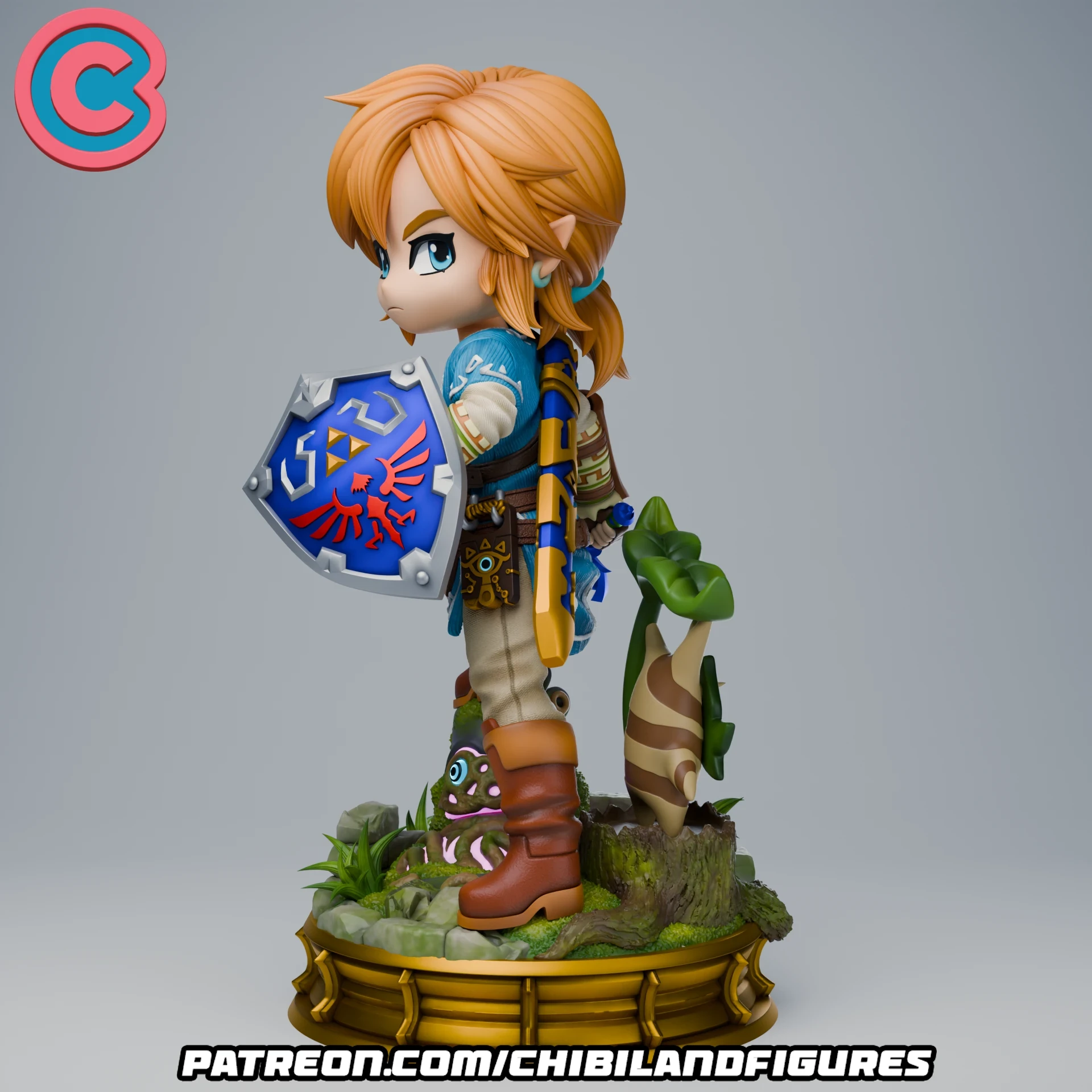 ArtStation - Link BOTW - Chibi
