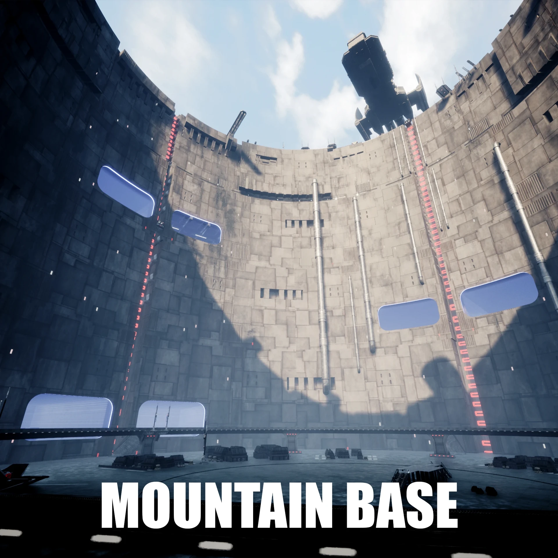 ArtStation - Mountain Base