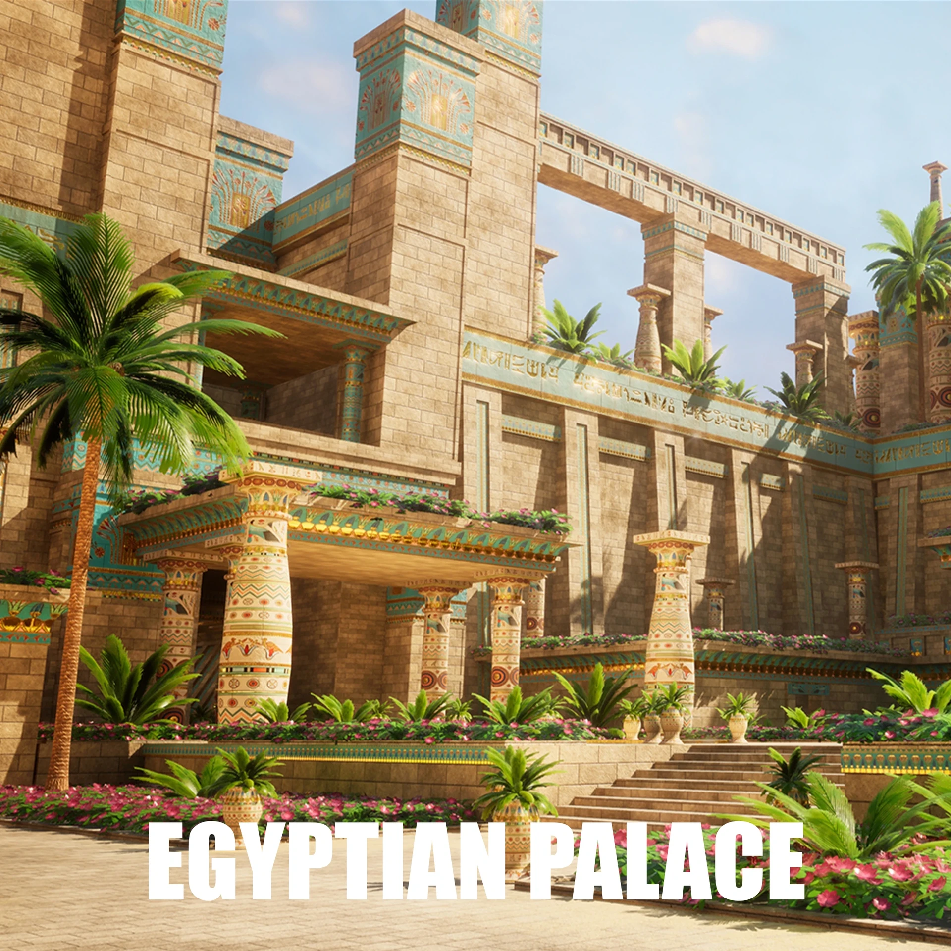 ArtStation - Egyptian Palace
