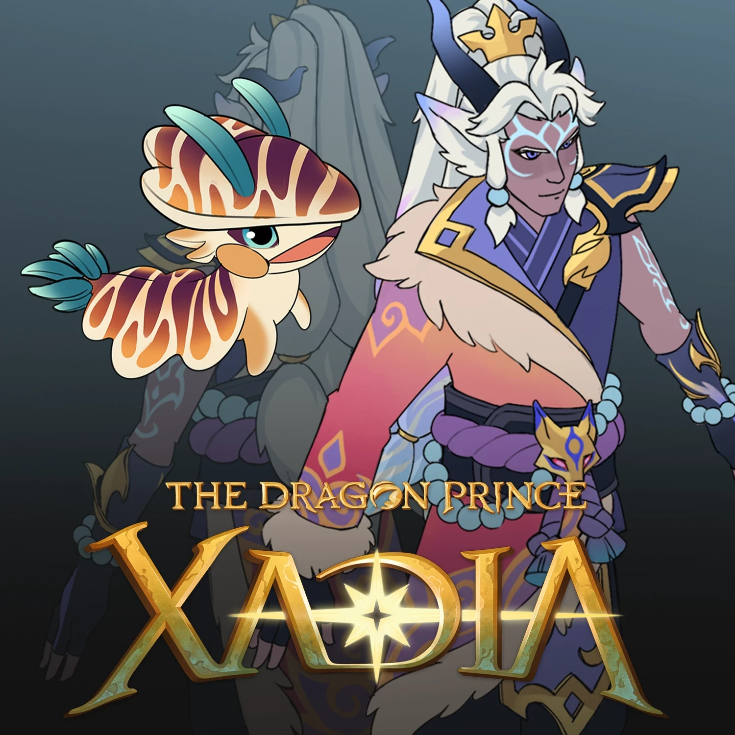 ArtStation - Xadia: Fox Spirit Runaan Legendary Skin + Sea Slug Pet