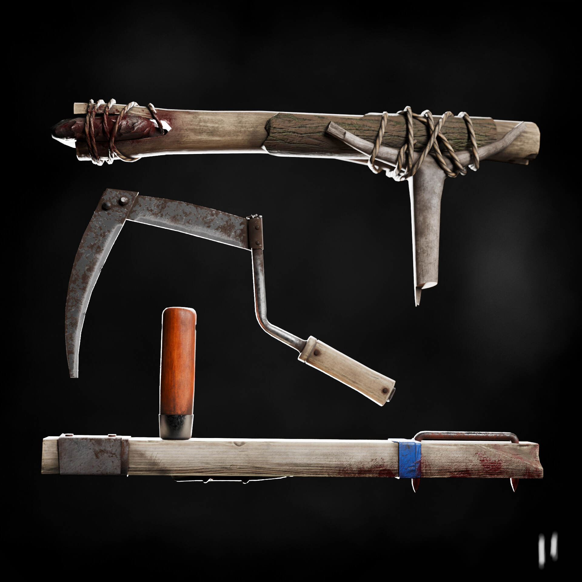 ArtStation - Primitive weapon