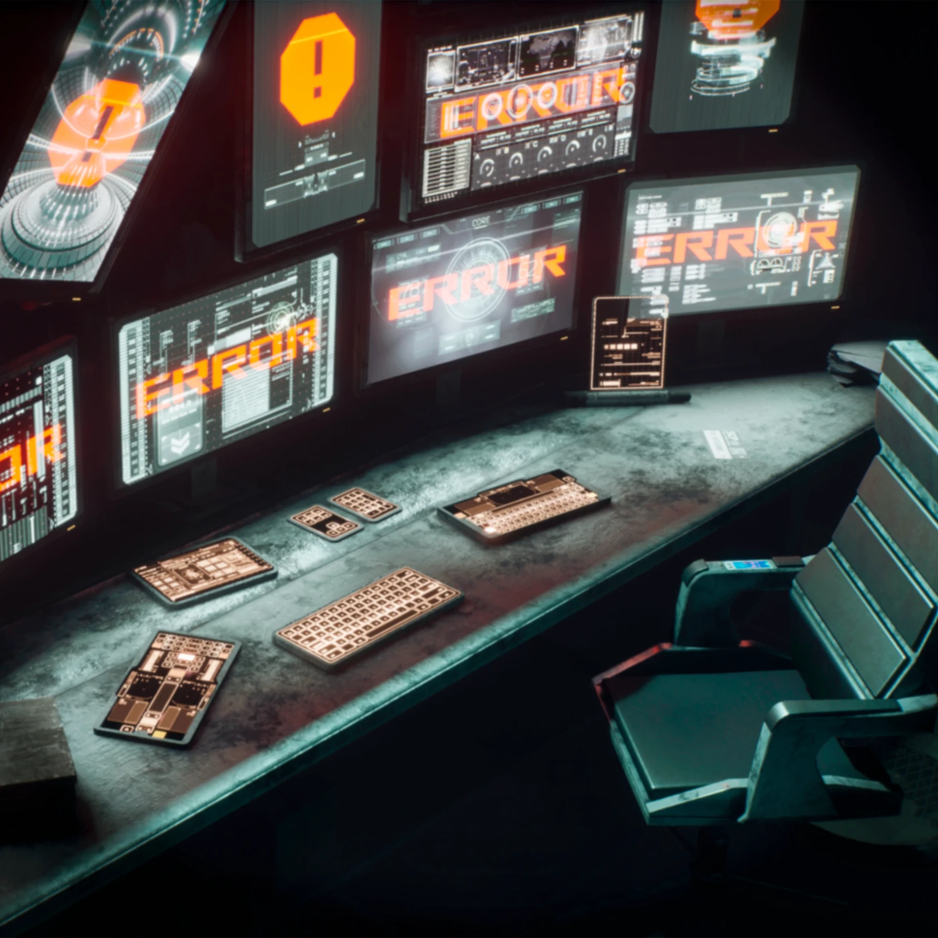 ArtStation - Security room