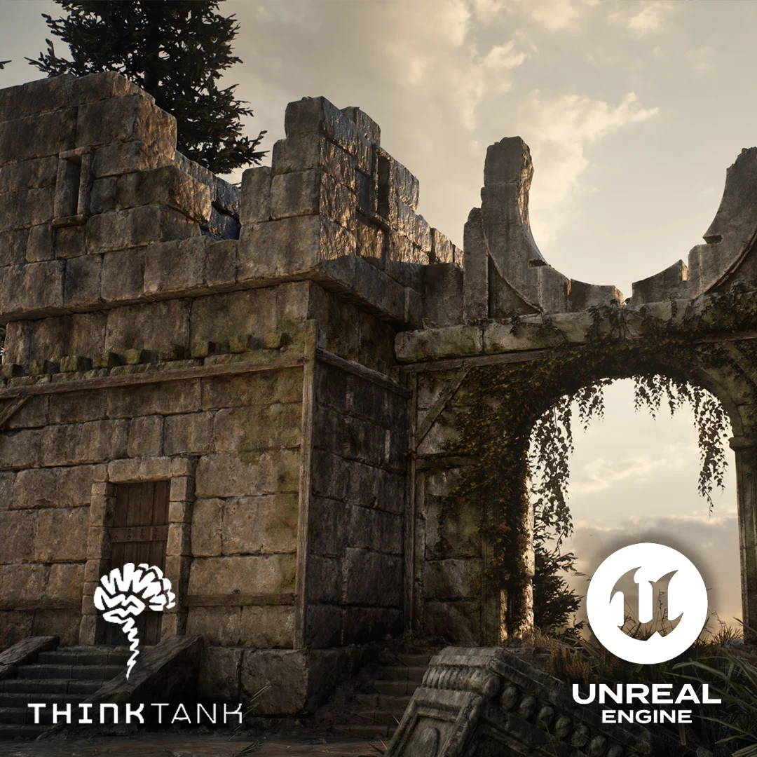 ArtStation - Tower Ruins