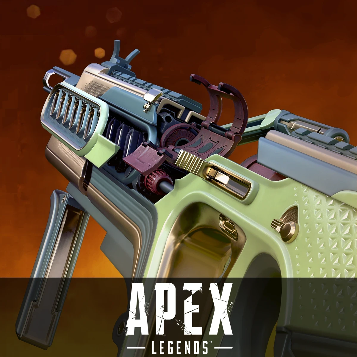 ArtStation - Apex Legends - Rampage "Cactus Cooler" Skin