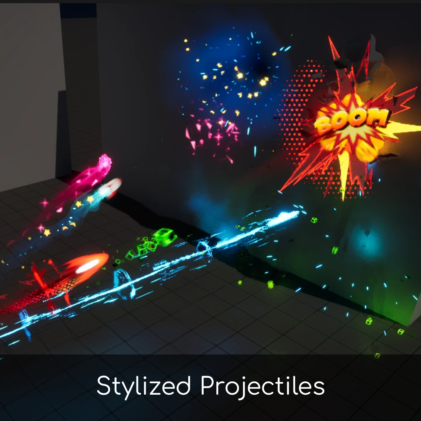 ArtStation - Stylized Projectiles - Unreal Engine