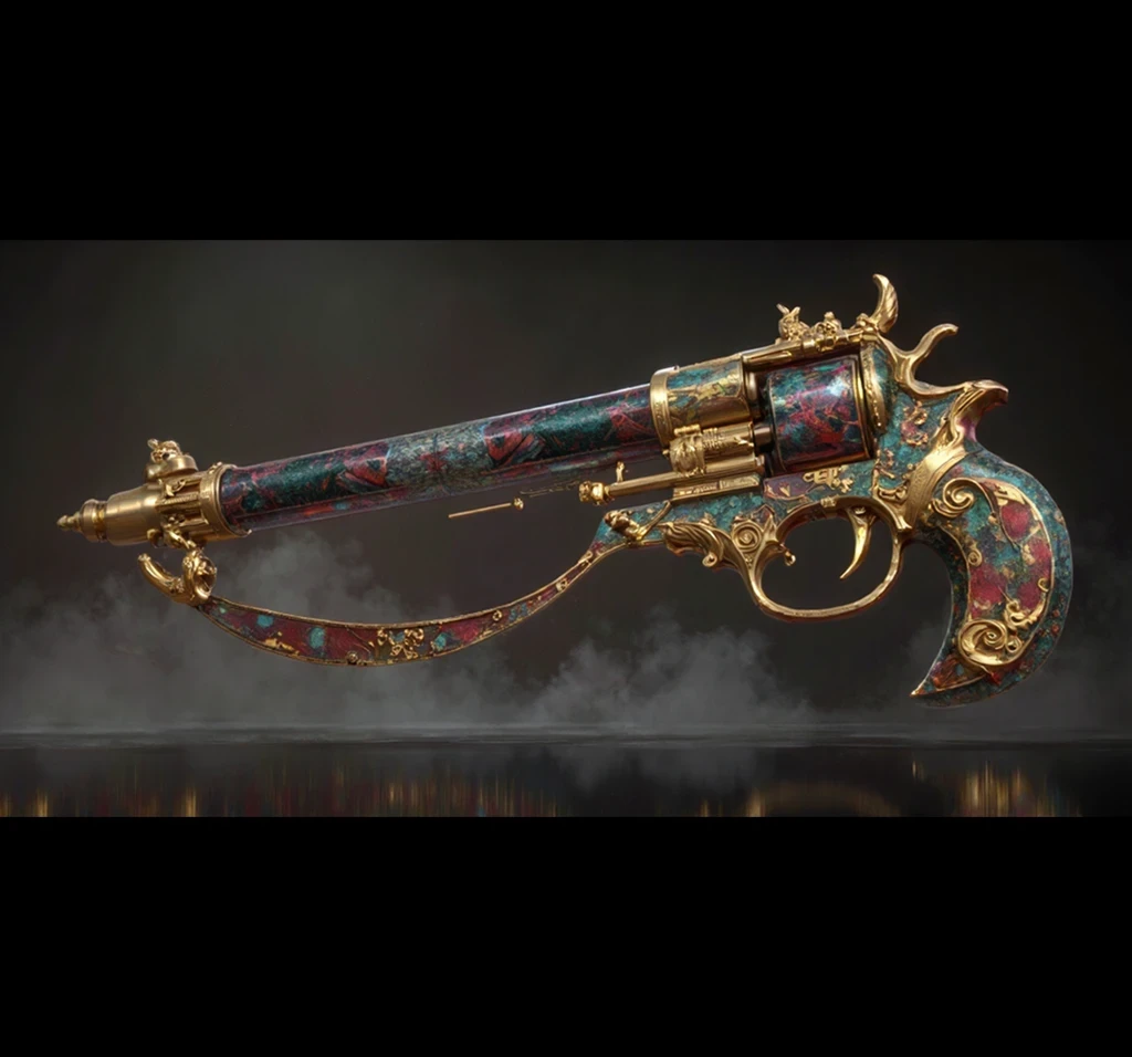 ArtStation - AI Dailies - Porcelain Gun #3