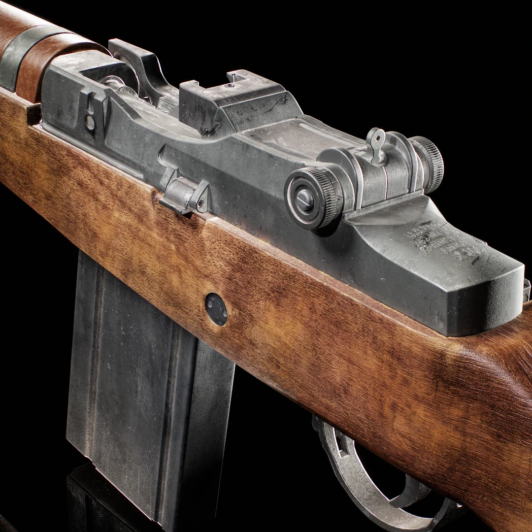 ArtStation - M14 Rifle