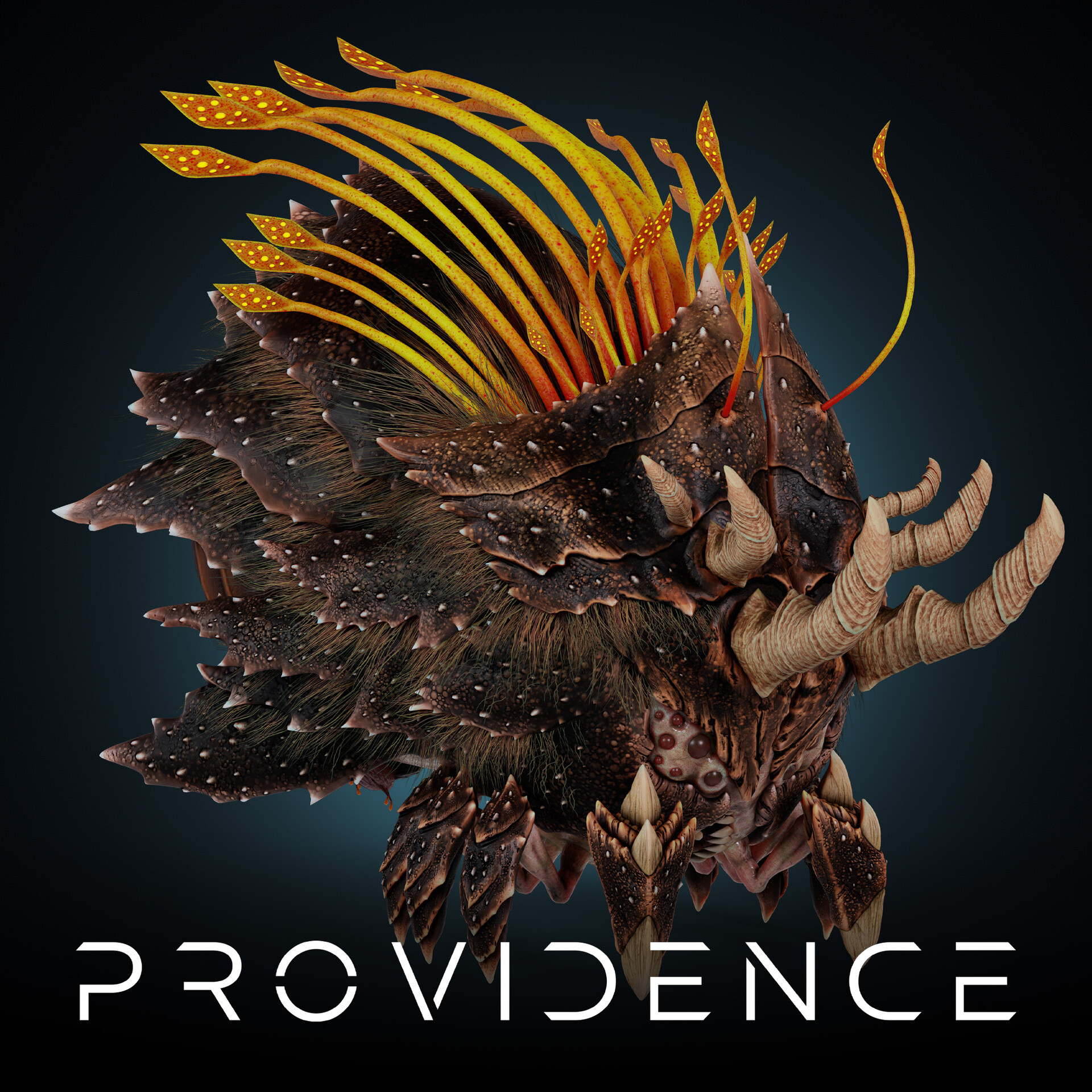 ArtStation - "Floof Queen" Alien/Plant Based Predator - Boss Creature - Providence