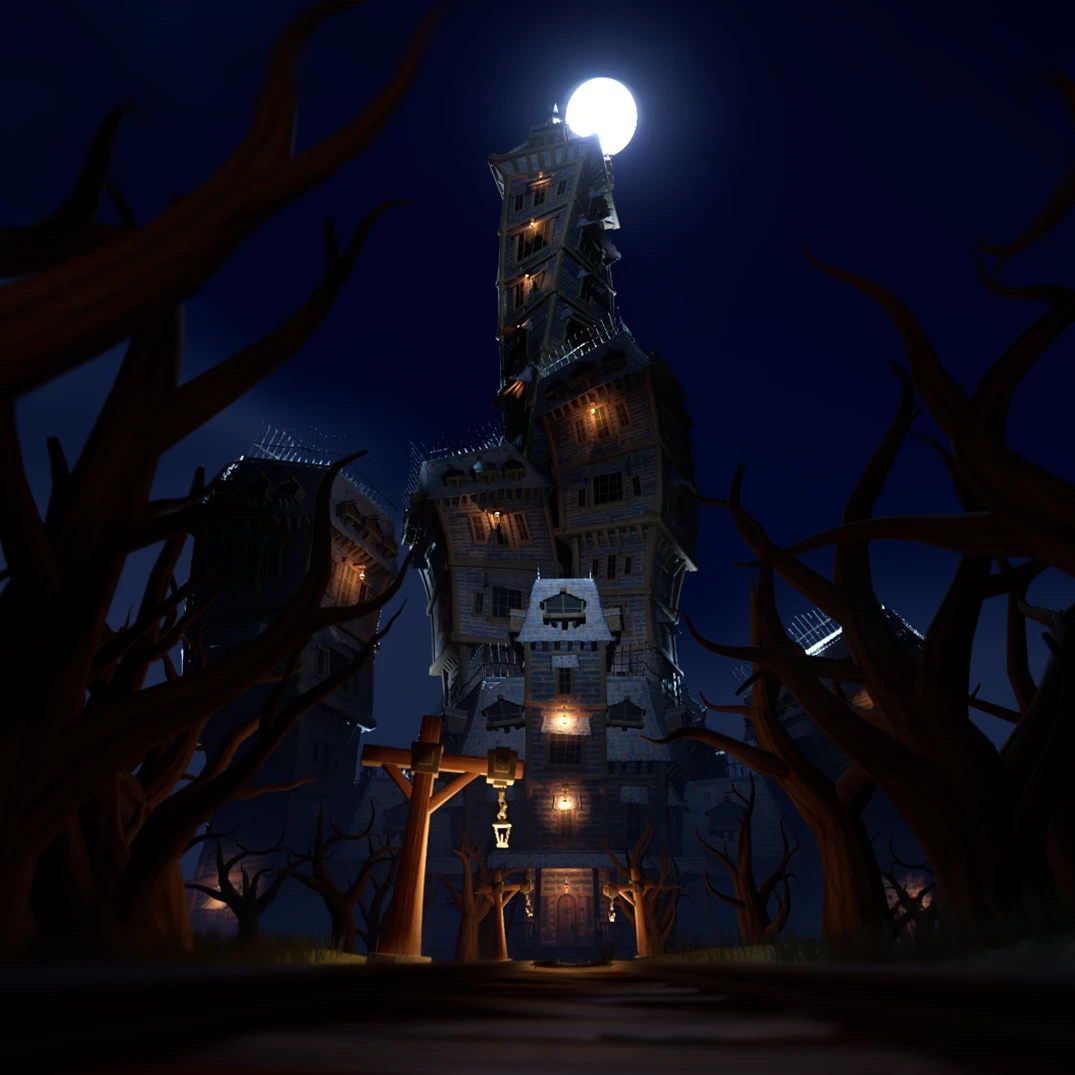 ArtStation - The Haunted Manor