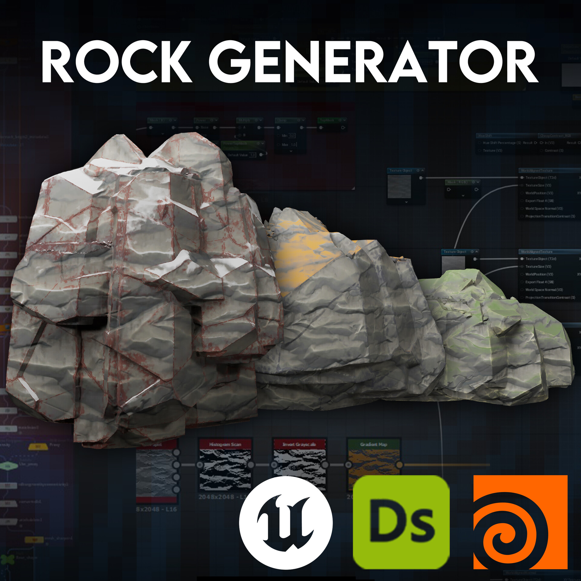 ArtStation - Rock Generator