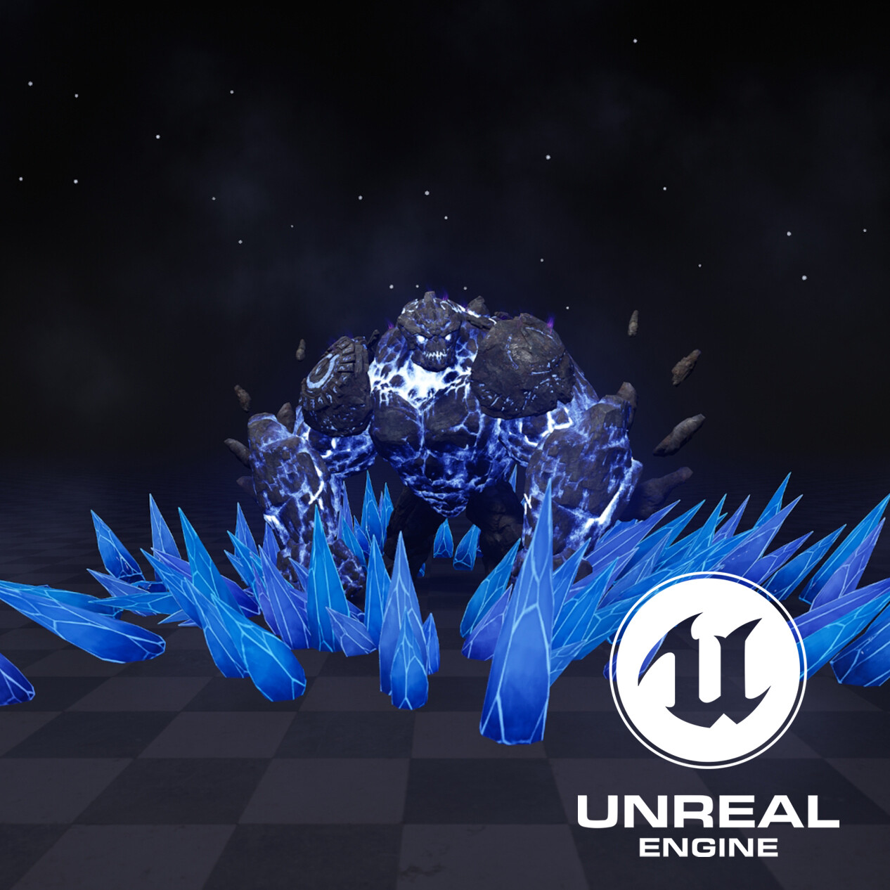 ArtStation - Attack & Evolve. Ice VFX in UE5, Niagara.