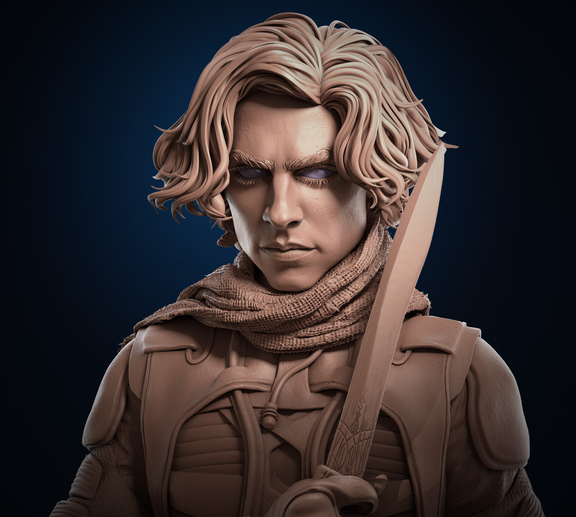 ArtStation - Paul Atreides / Dune Fan Art