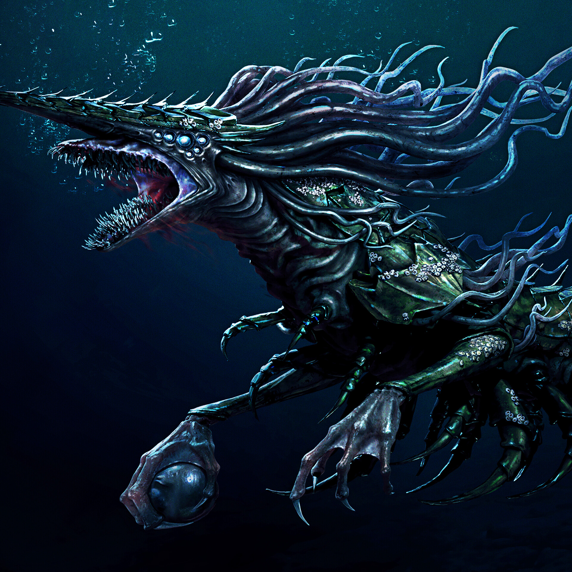 ArtStation - Chinese Dragon - Abyssal Loong