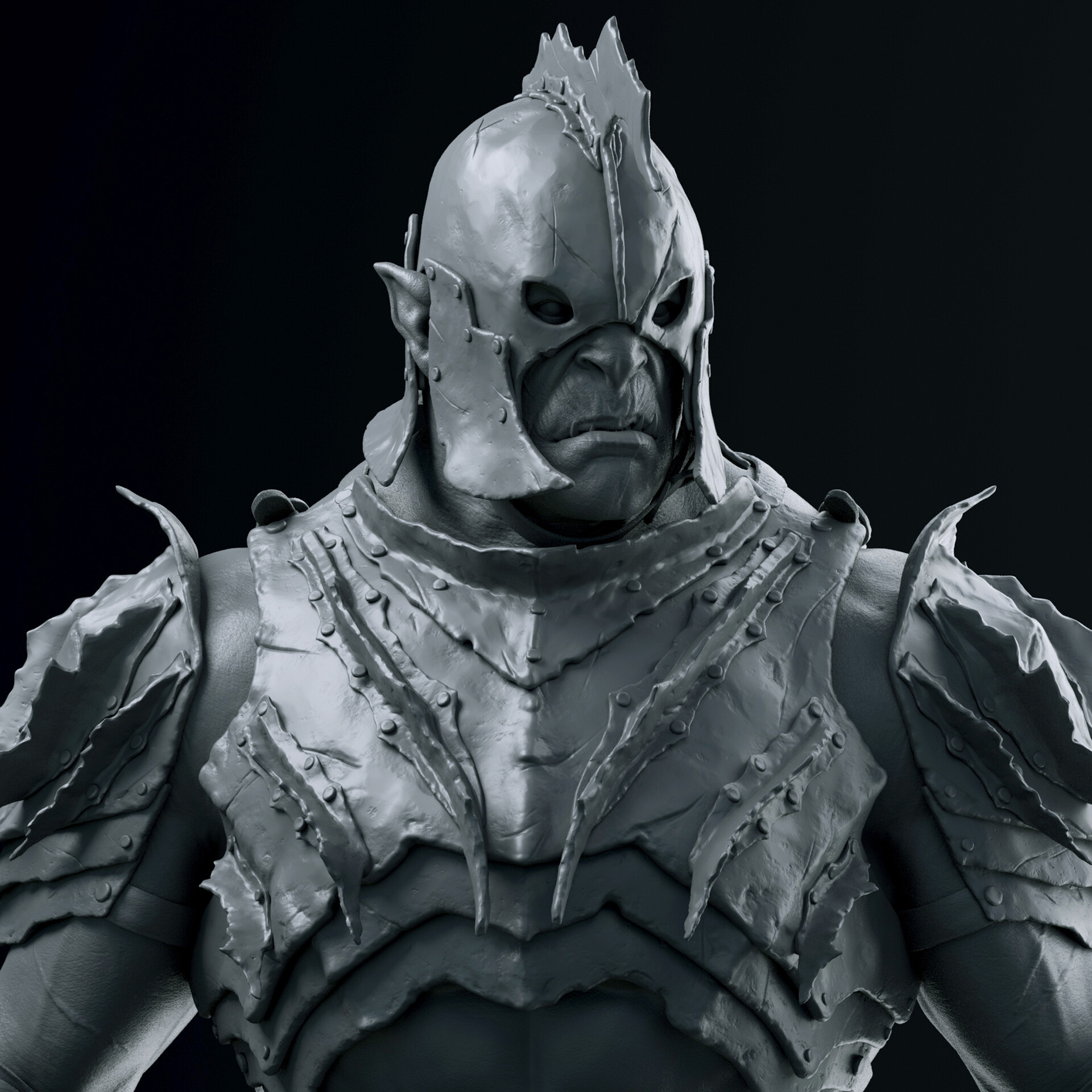 ArtStation - Orc_Armor_Highpoly
