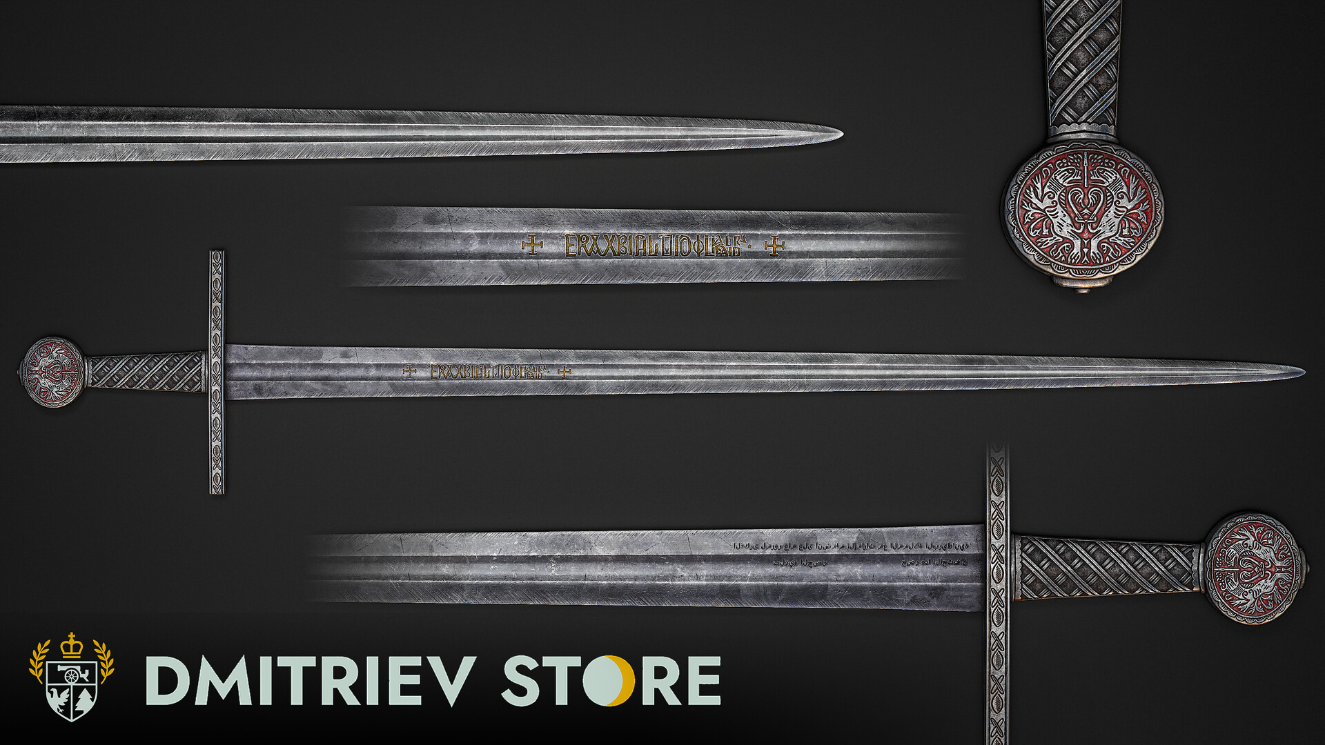 ArtStation - Medieval English sword