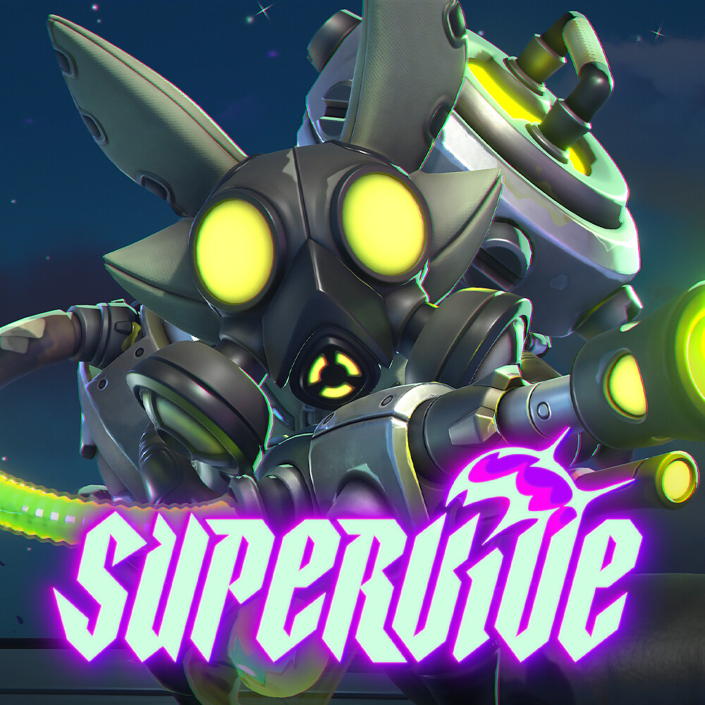 ArtStation - SUPERVIVE - EXTERMINATOR EPIC SKIN (FELIX)
