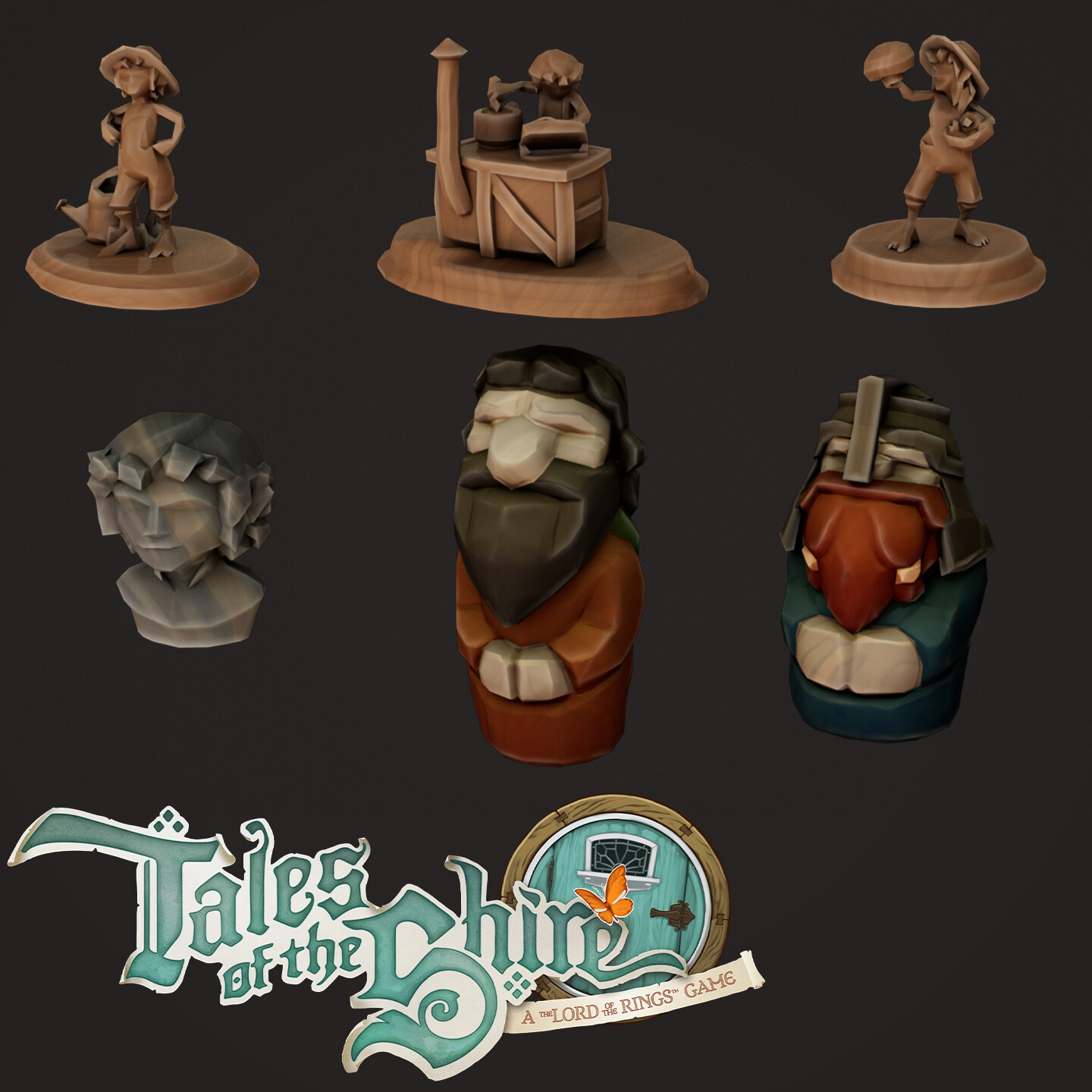 ArtStation - Tales of the Shire - Home Decorations