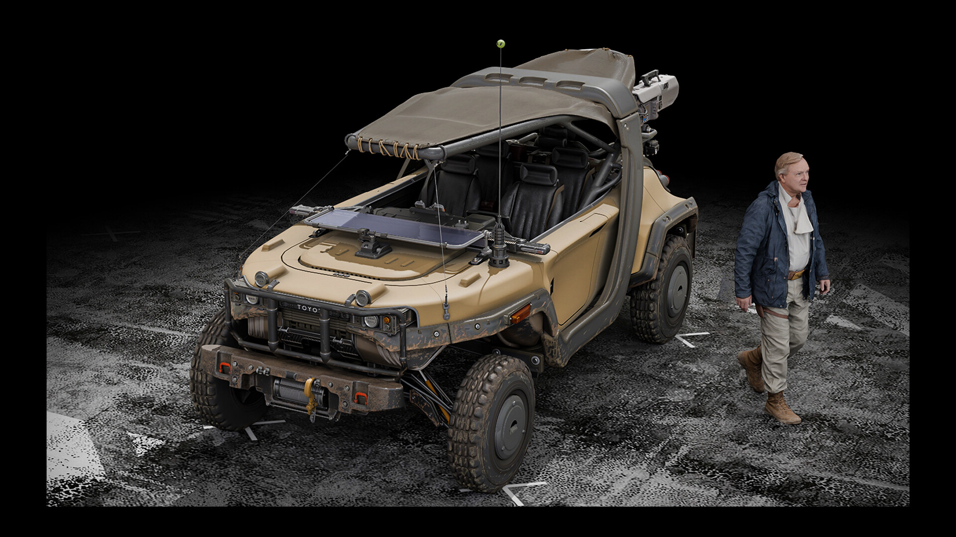 ArtStation - Exo-Planet Safari Vehicle