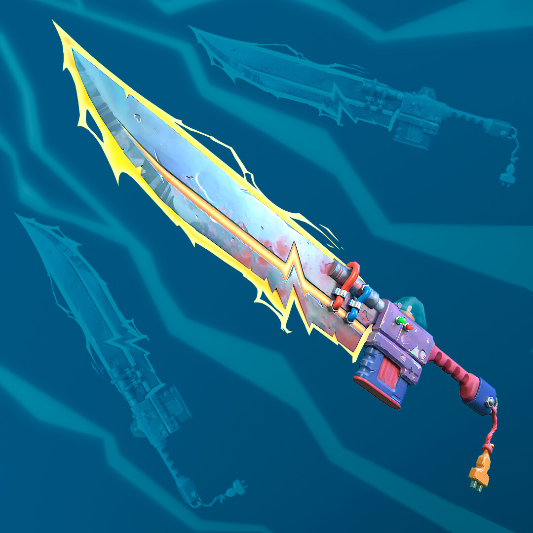ArtStation - The Electric Sword