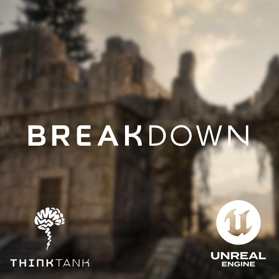 ArtStation - Tower Ruins - Breakdown