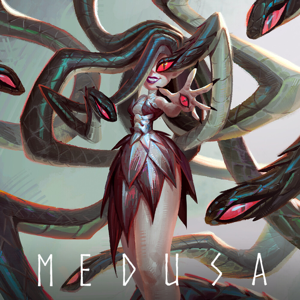 ArtStation - MEDUSA 美杜莎