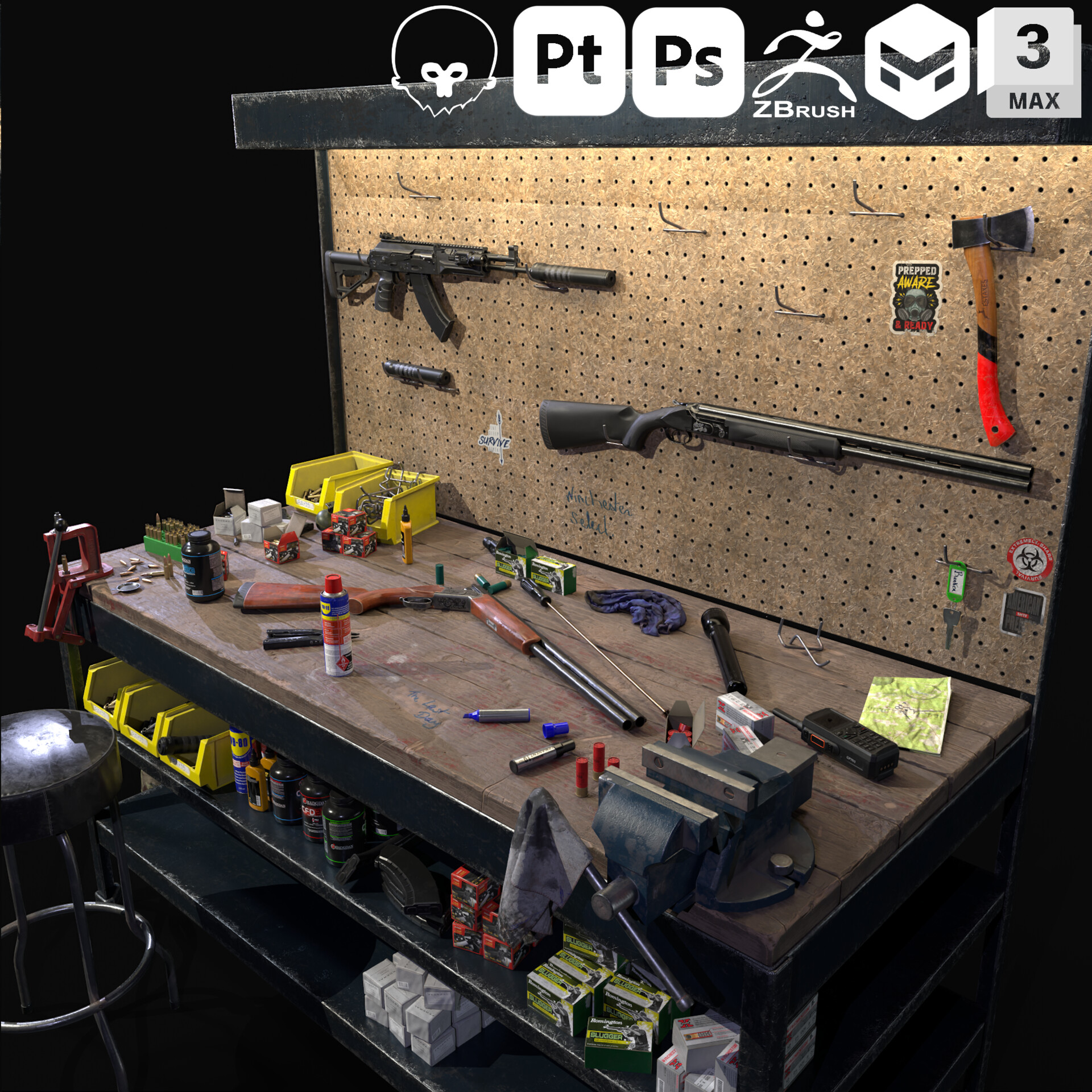 ArtStation - Survival Workbench