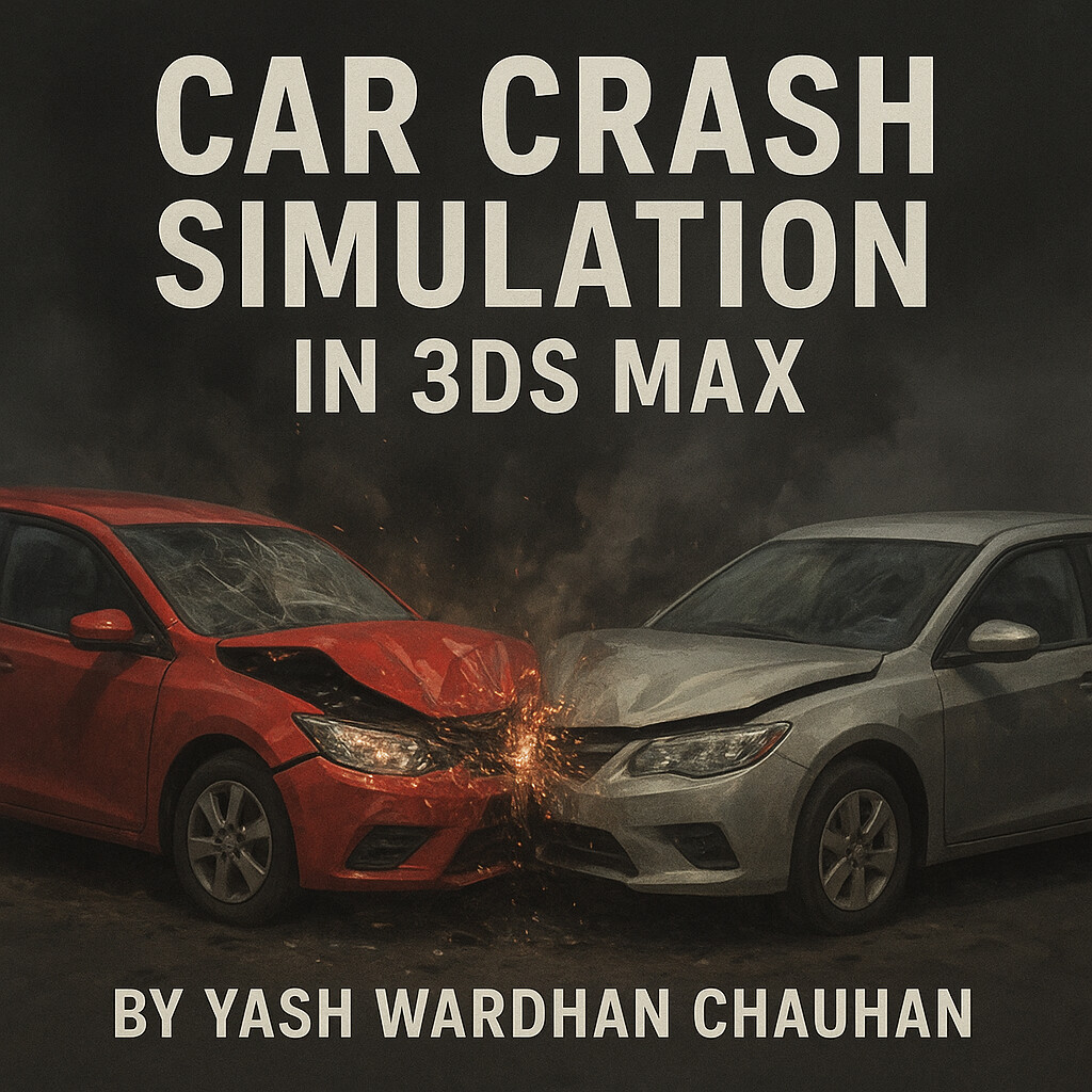 ArtStation - CAR CRASH SIMULATION