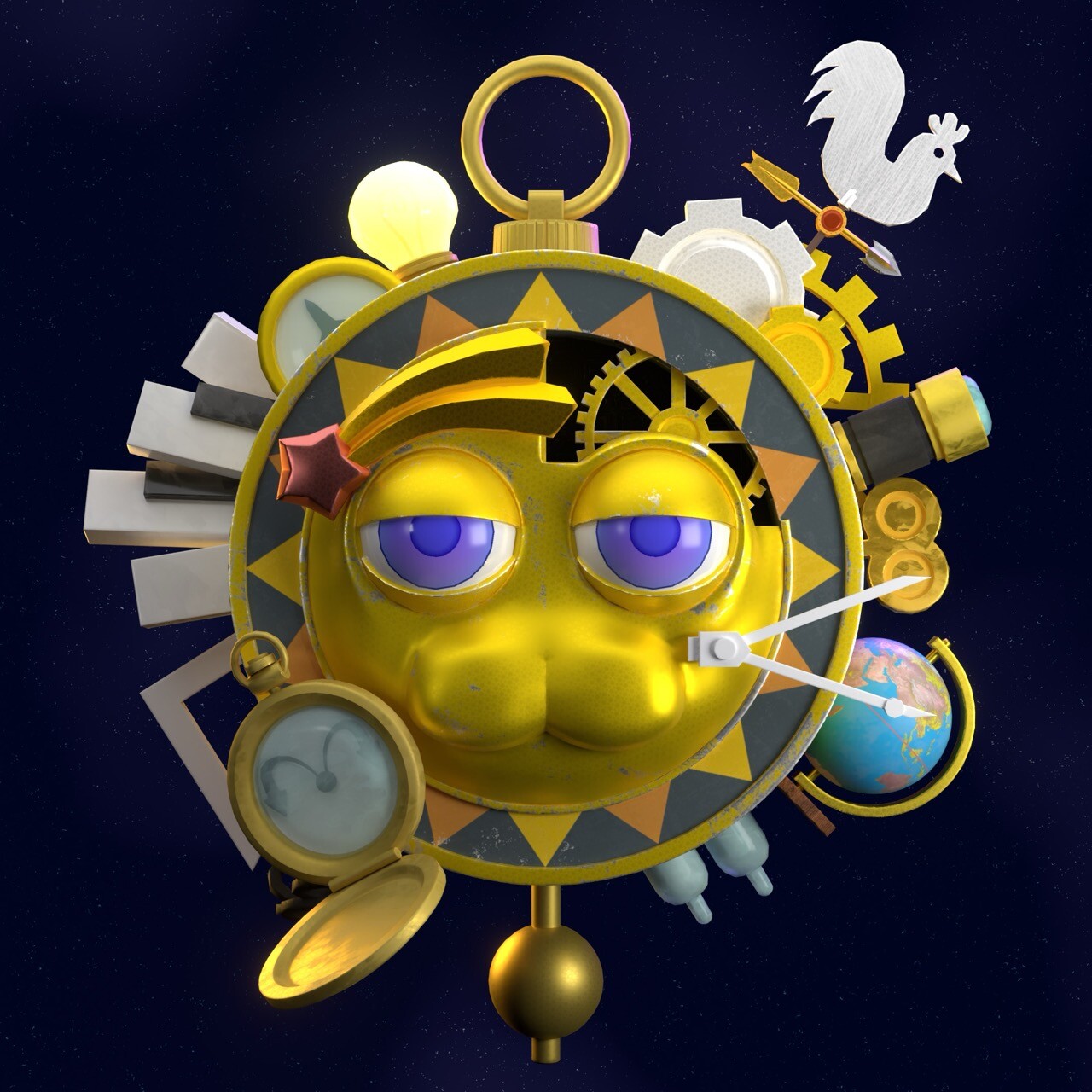 ArtStation - Galactic Nova (Kirby) Fanart Model