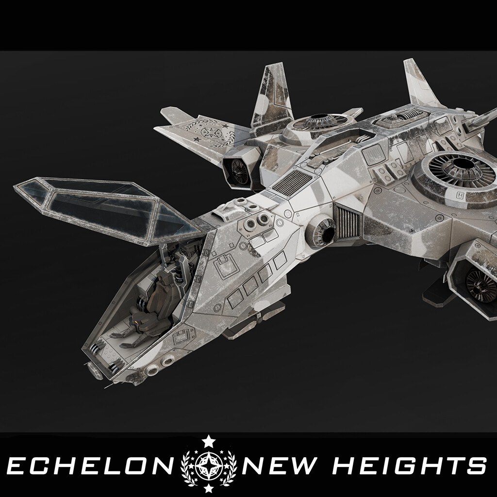 ArtStation - BFF-1 “Tempest” – Hard Surface Vehicle Modeling ...