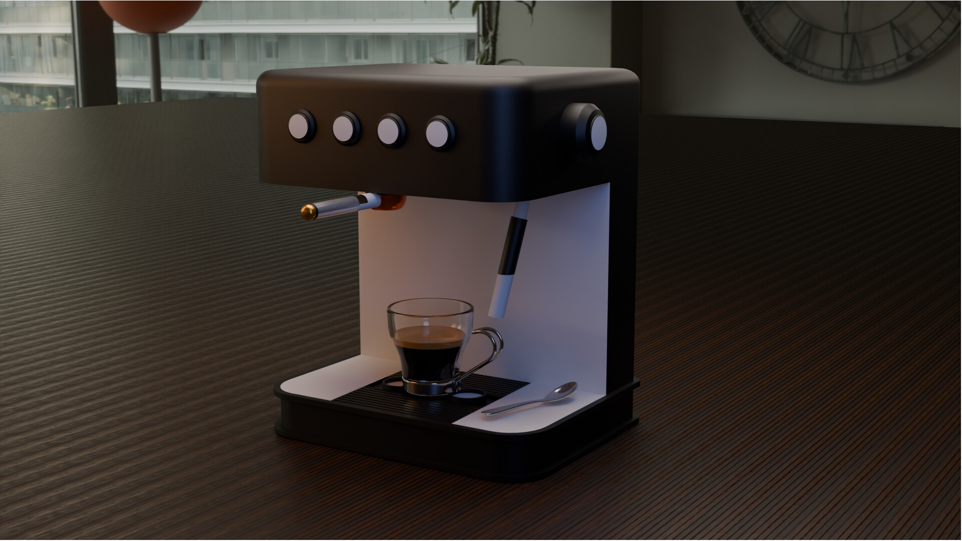 ArtStation - Coffee Machine - Product modeling