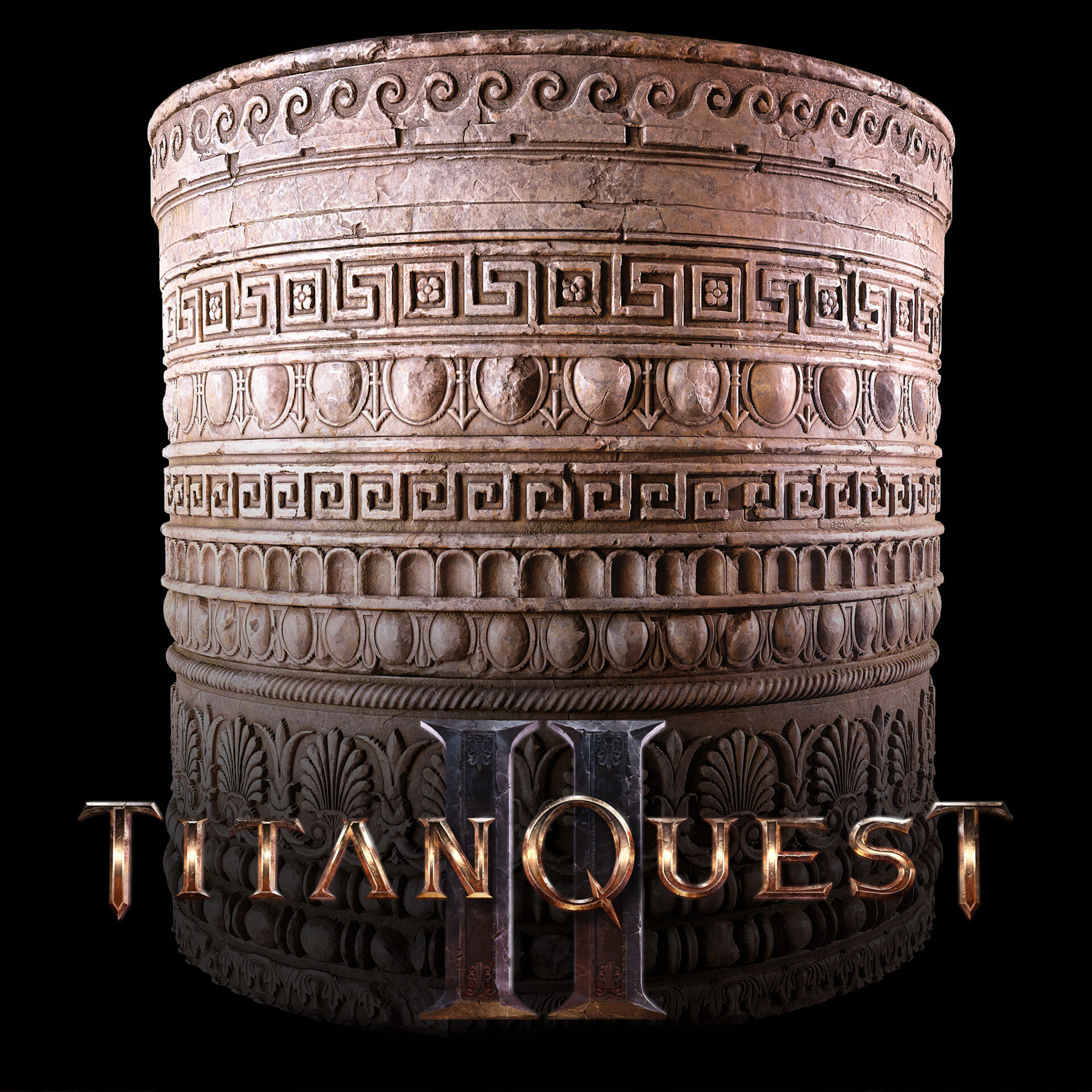 ArtStation - Ancient Greek Trim Sheet