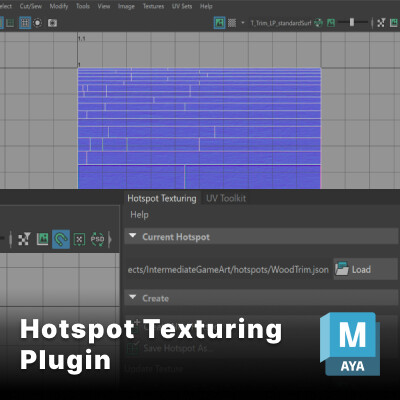 ArtStation - Hotspot Texturing Plugin for Maya