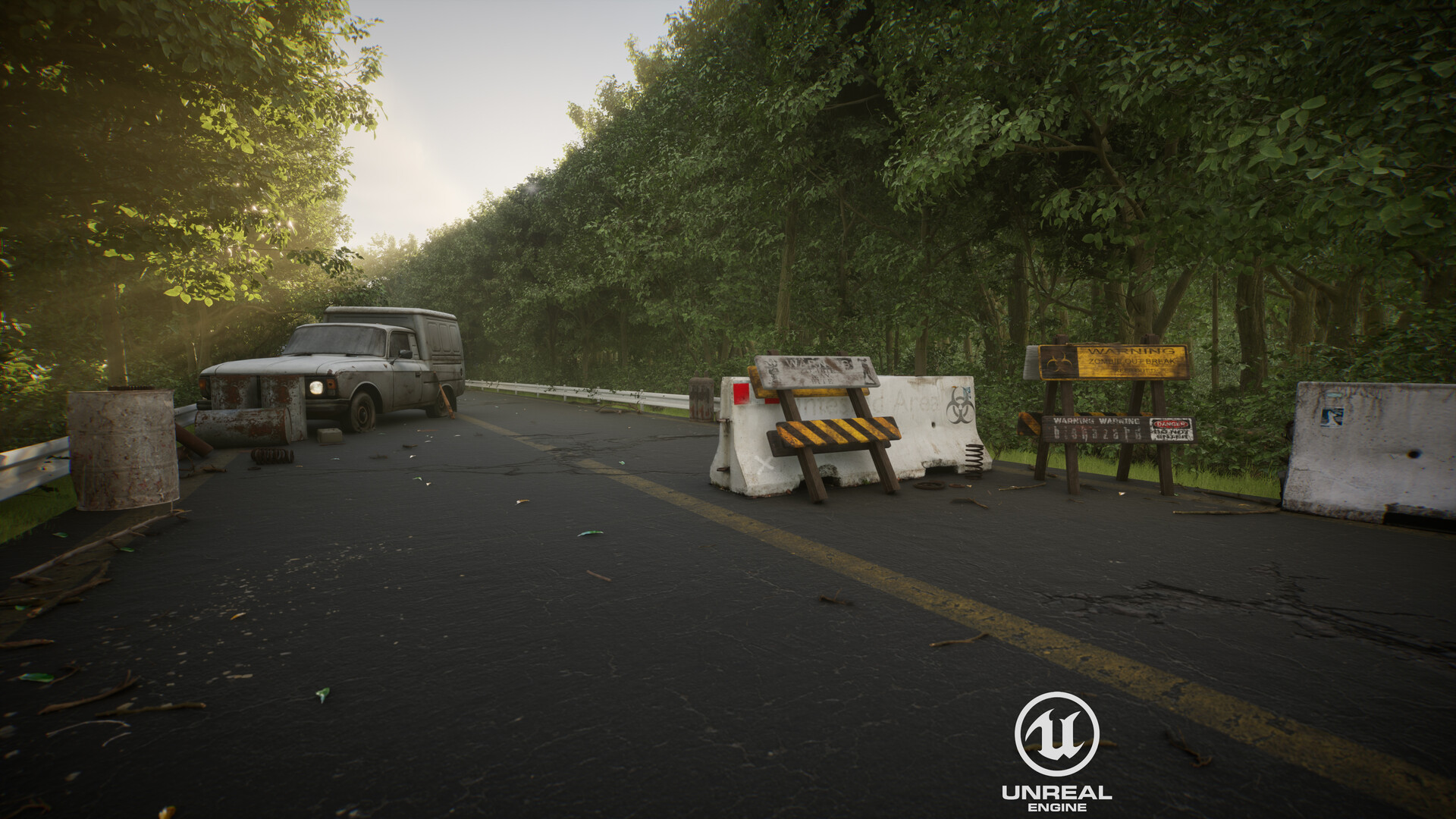 ArtStation - Warning Sign Board