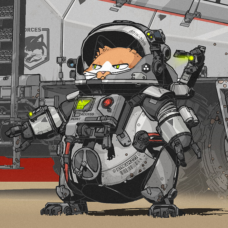 ArtStation - Space Cat