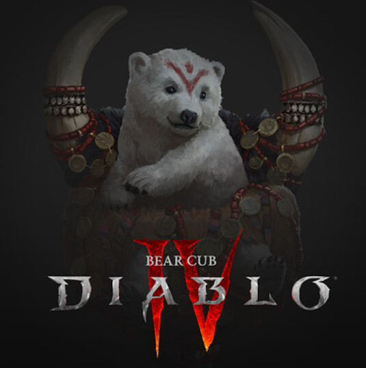 ArtStation - Diablo IV - Bear Cub