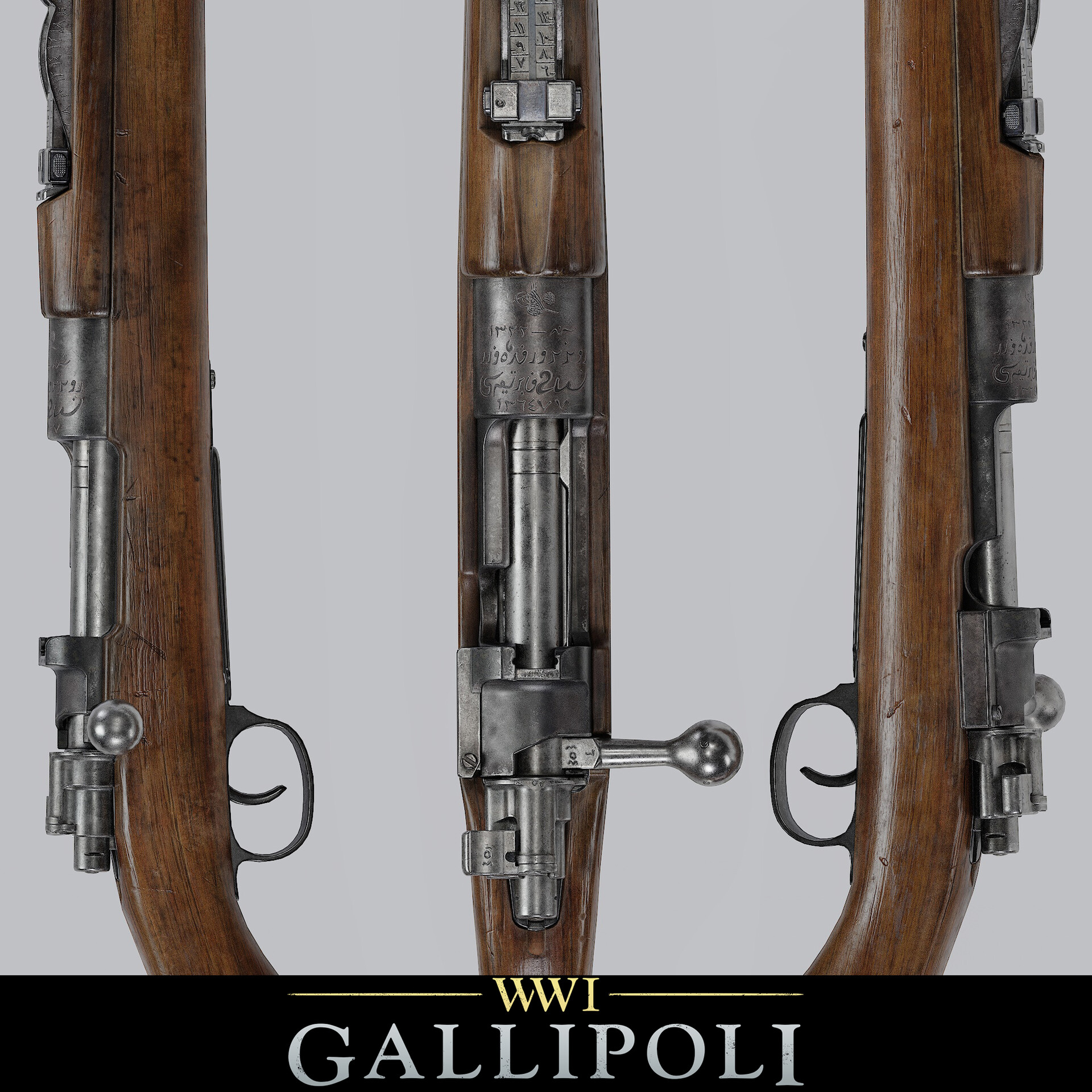 ArtStation - Ottoman Mauser 1903