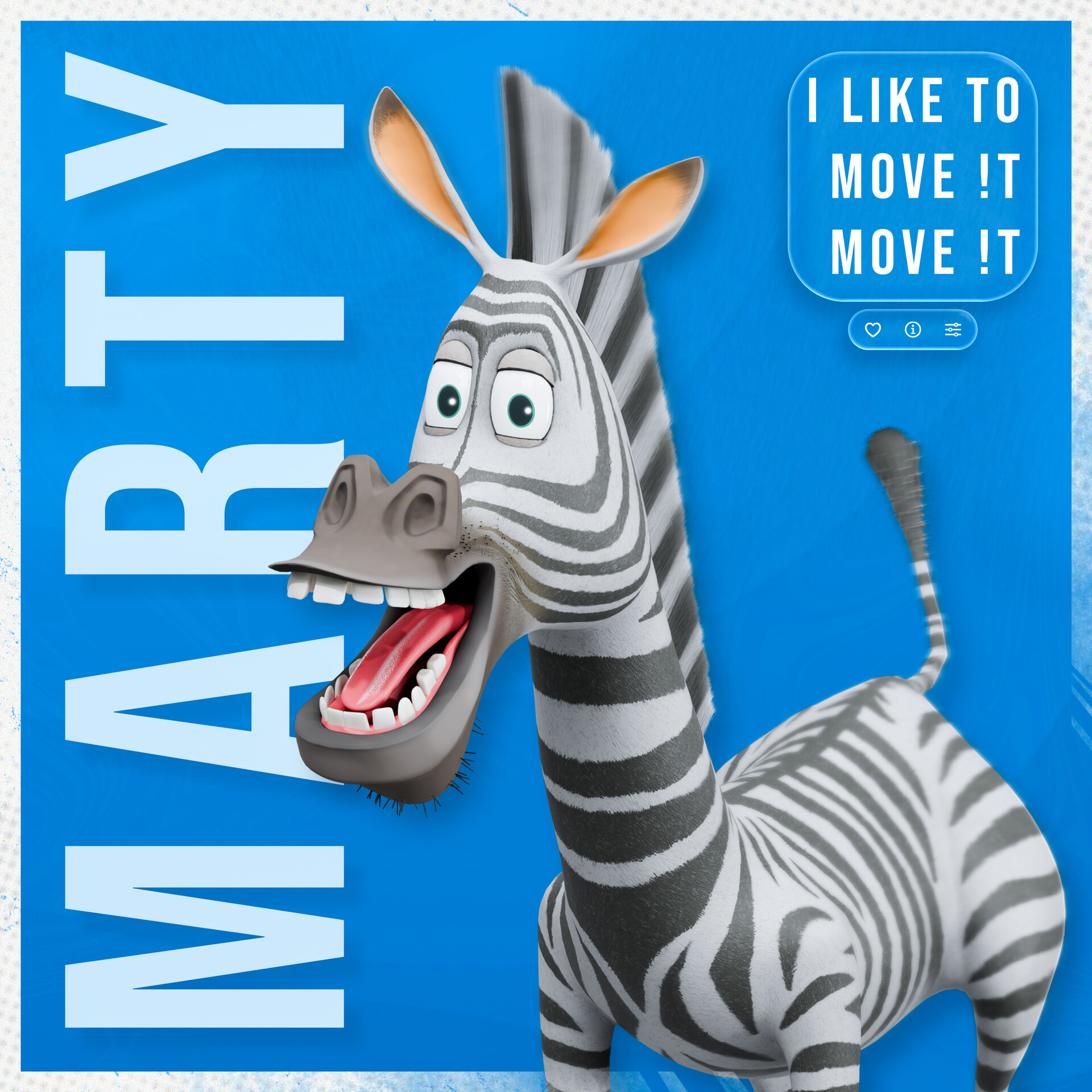 ArtStation - Marty From Madagascar