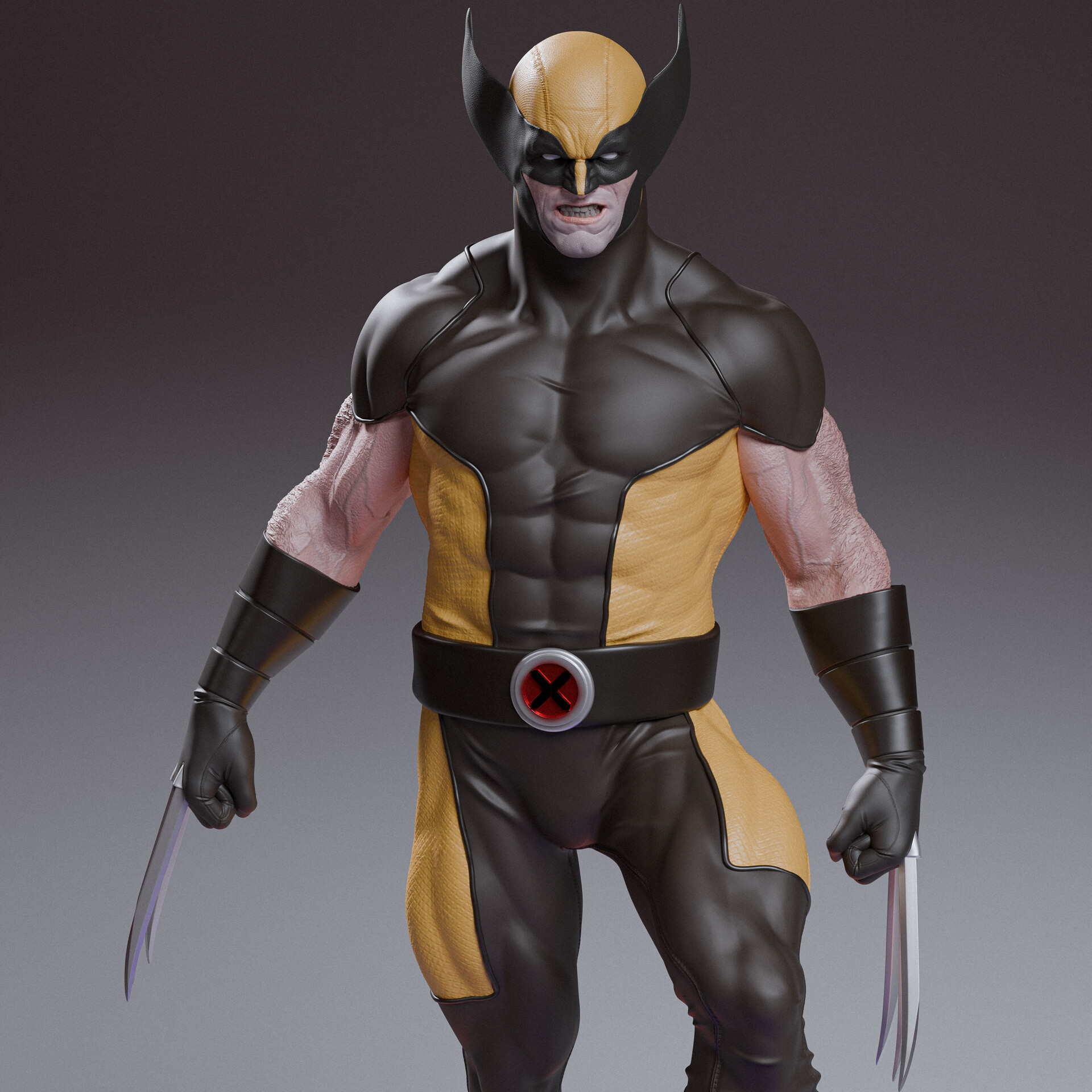 ArtStation - Wolverine – Brown Suit