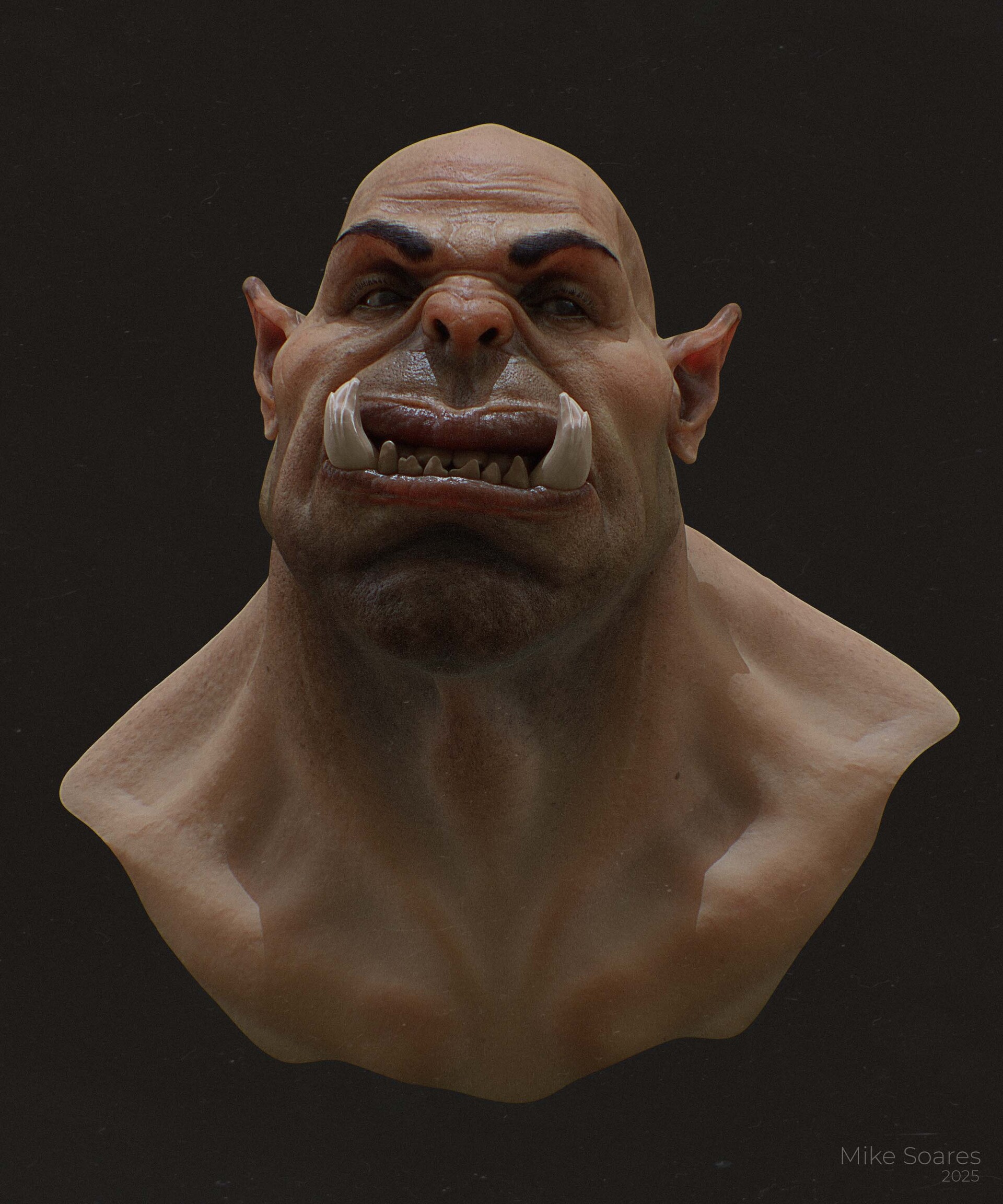 ArtStation - ORC - Head Practice