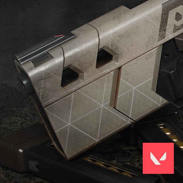 ArtStation - Valorant ATLAS // CMD Pistol