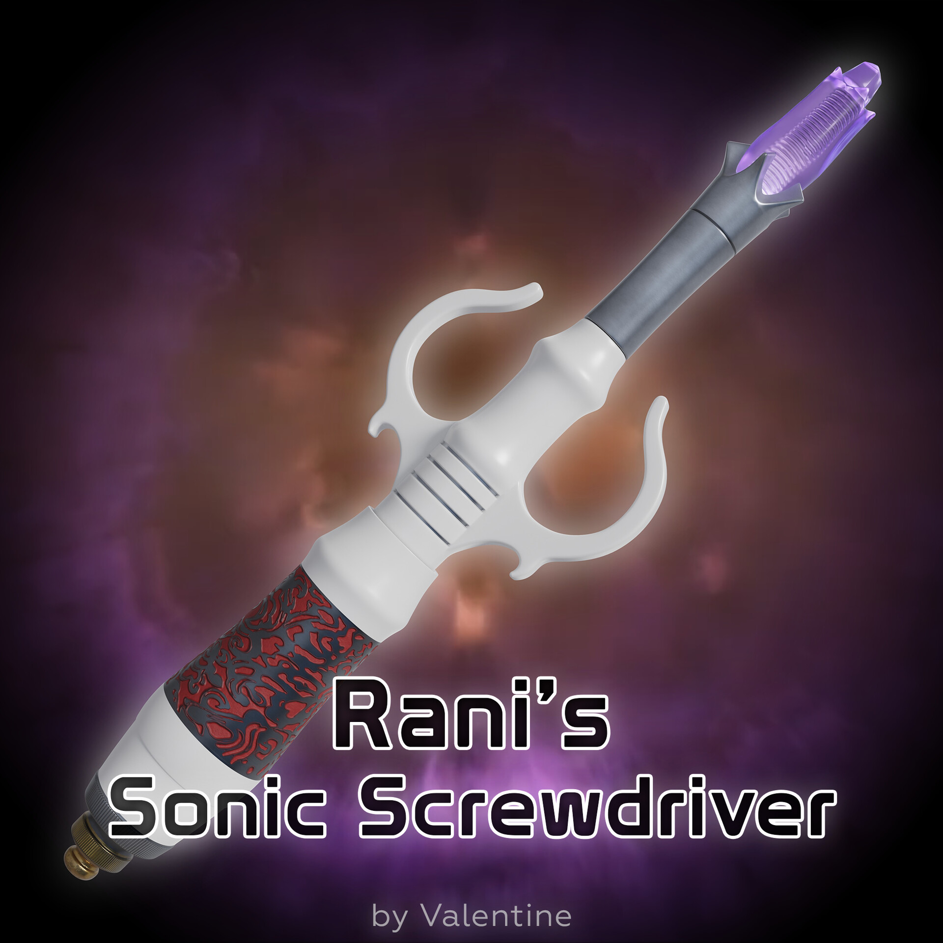 ArtStation - Rani's Sonic Screwdriver