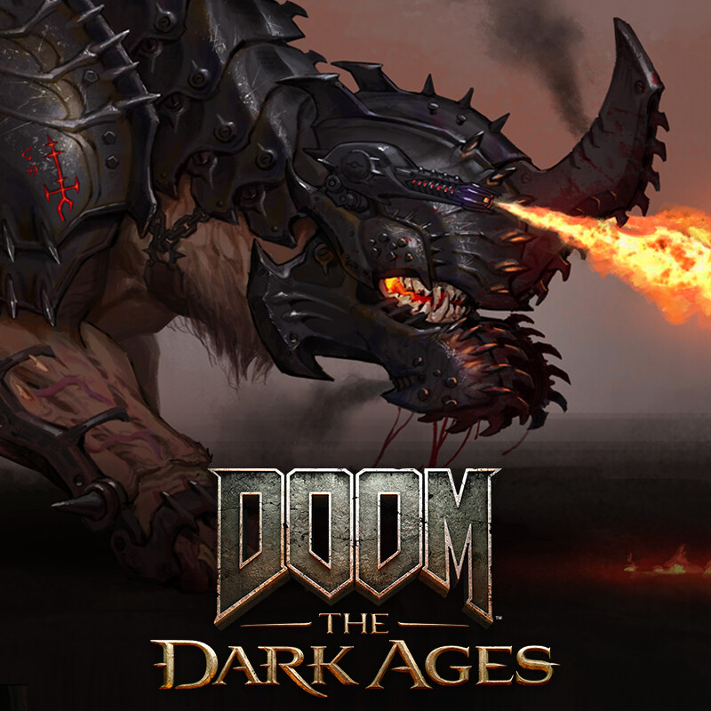 ArtStation - DOOM: The Dark Ages - Armored Demons