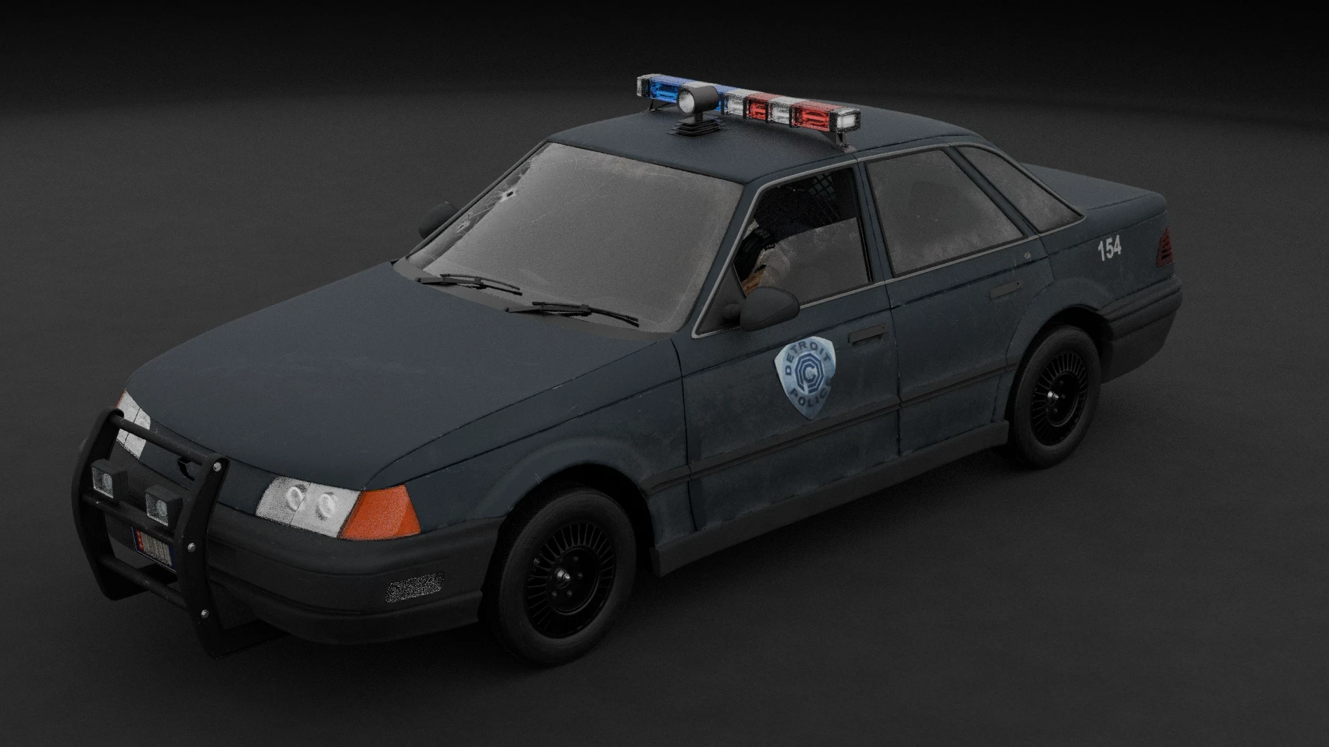 ArtStation - RoboCop Police Car