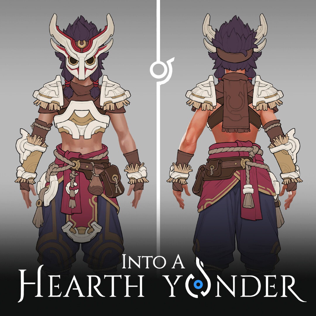 ArtStation - Darkling Impostor outfit set - Into A Hearth Yonder
