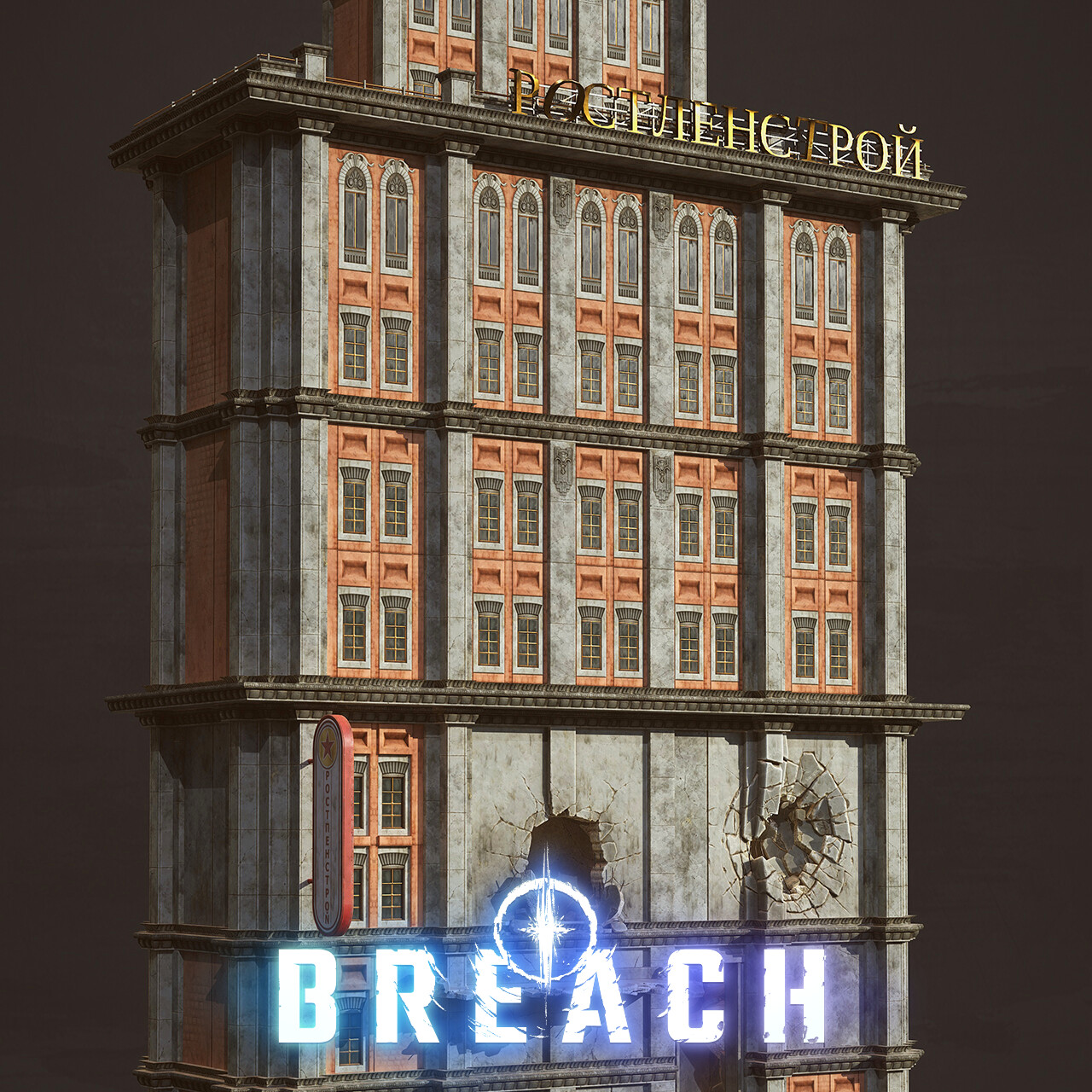 ArtStation - Breach Russian Building