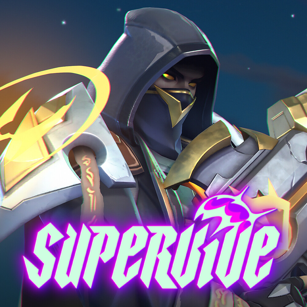 ArtStation - SUPERVIVE - SECRET ORDER EPIC SKIN (GHOST)